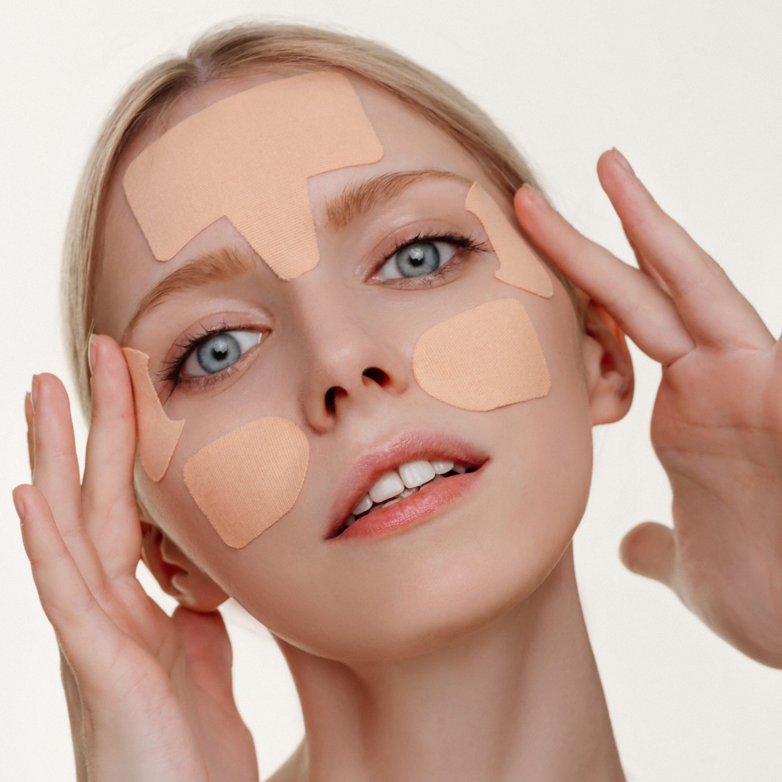 Тейпы для лица от морщин Risorio Beauty Tape, 15 шт - Risorio beauty tape